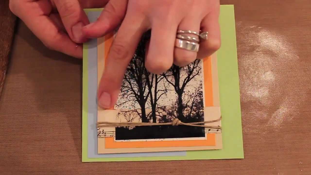 Studio SN : How to Do a Packing Tape Transfer - YouTube