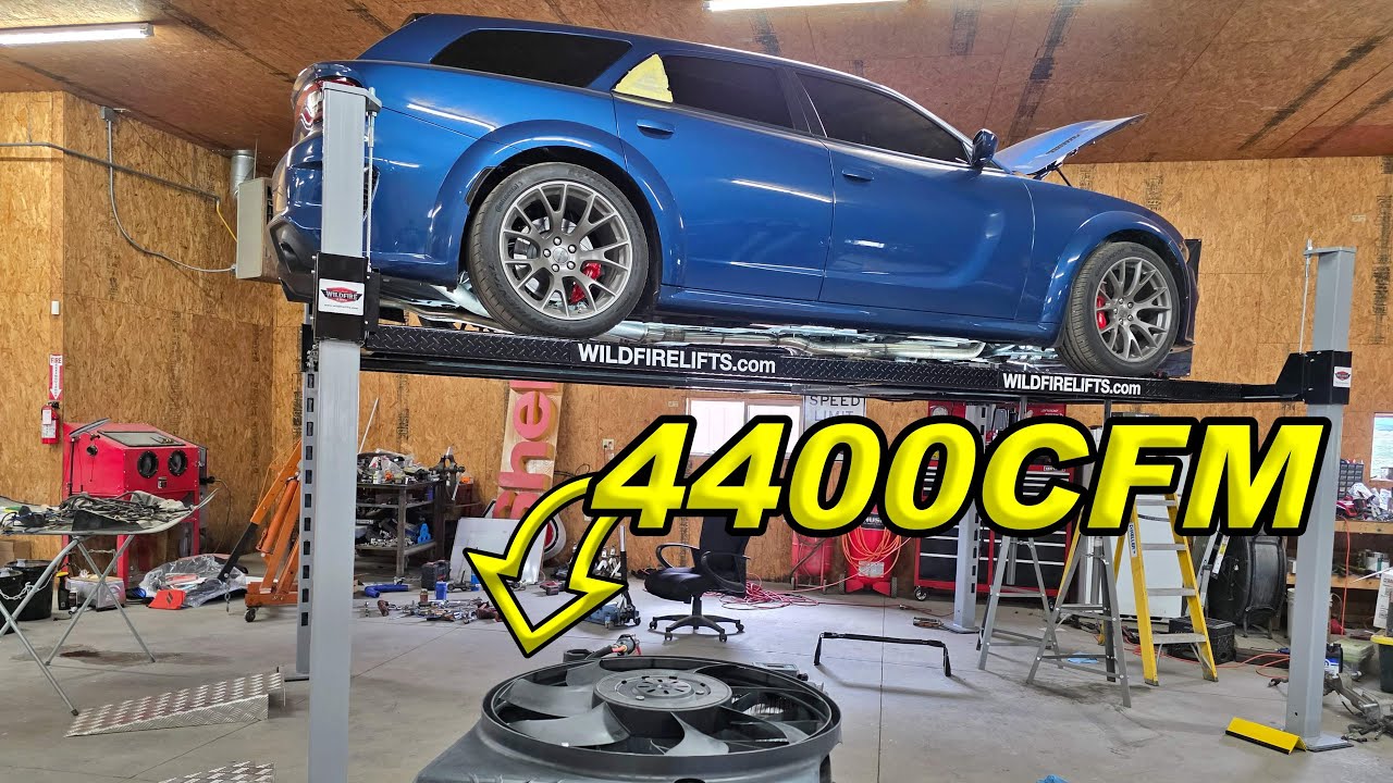 Making the ULTIMATE Hellcat Cooling Fan Setup for the HELLCAT MAGNUM ...