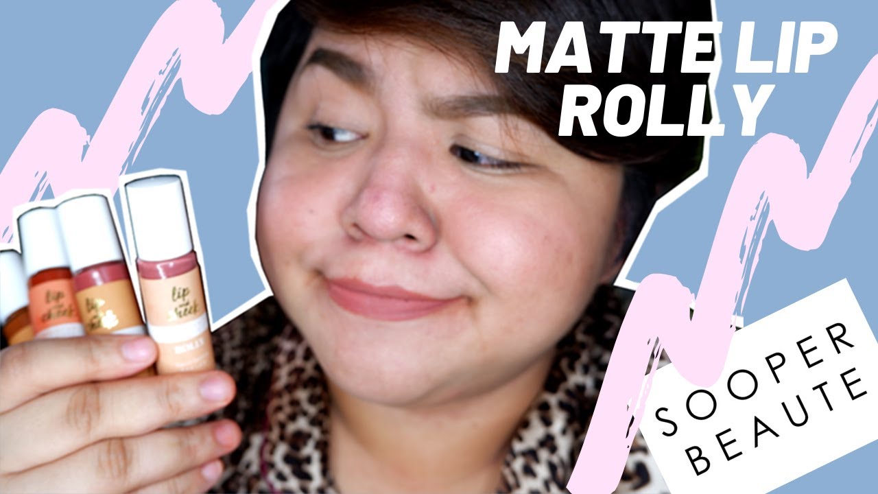 SOOPER BEAUTE Lip rolly review and swatch (SULIT ba ito?)Local brand ...