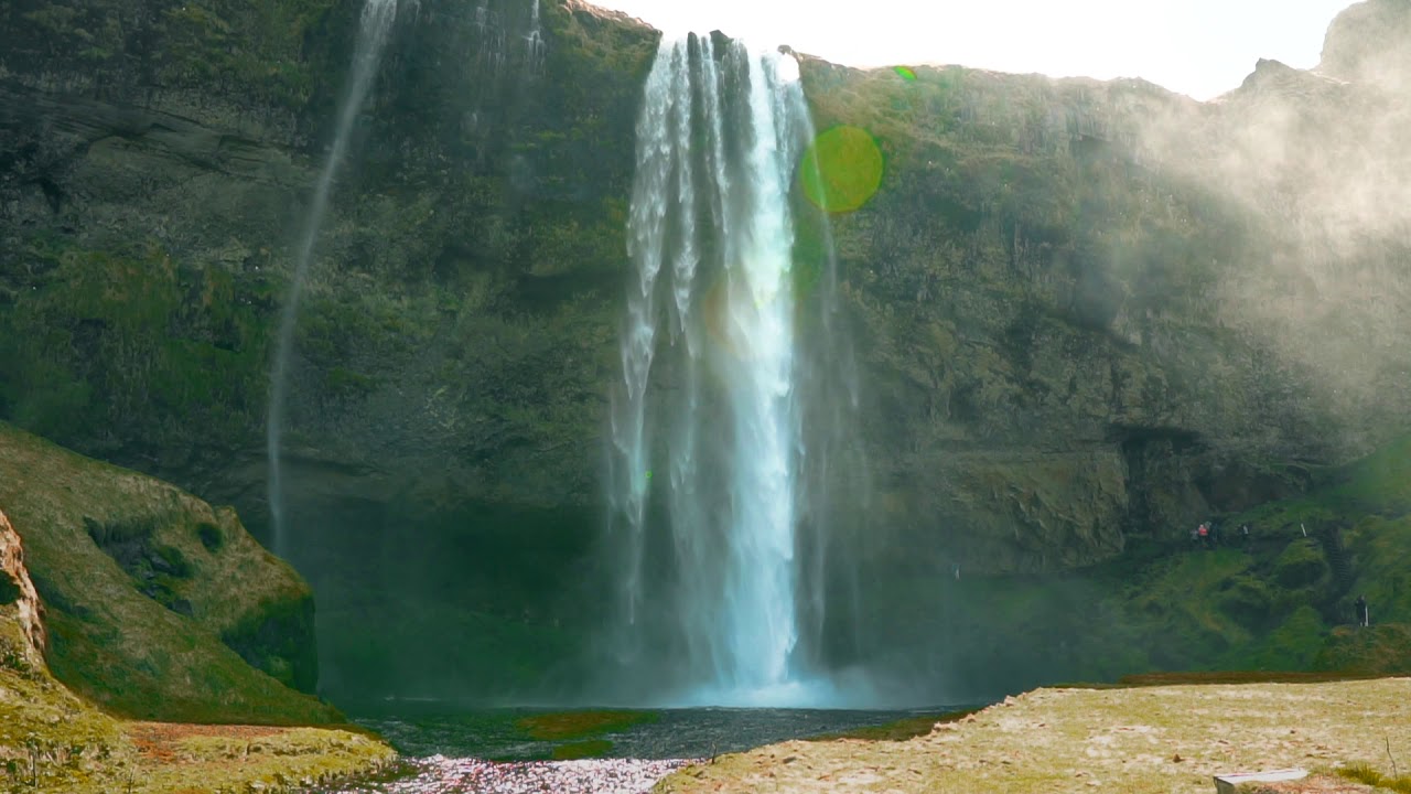 Nature Waterfalls - No Copyright Background Video - YouTube