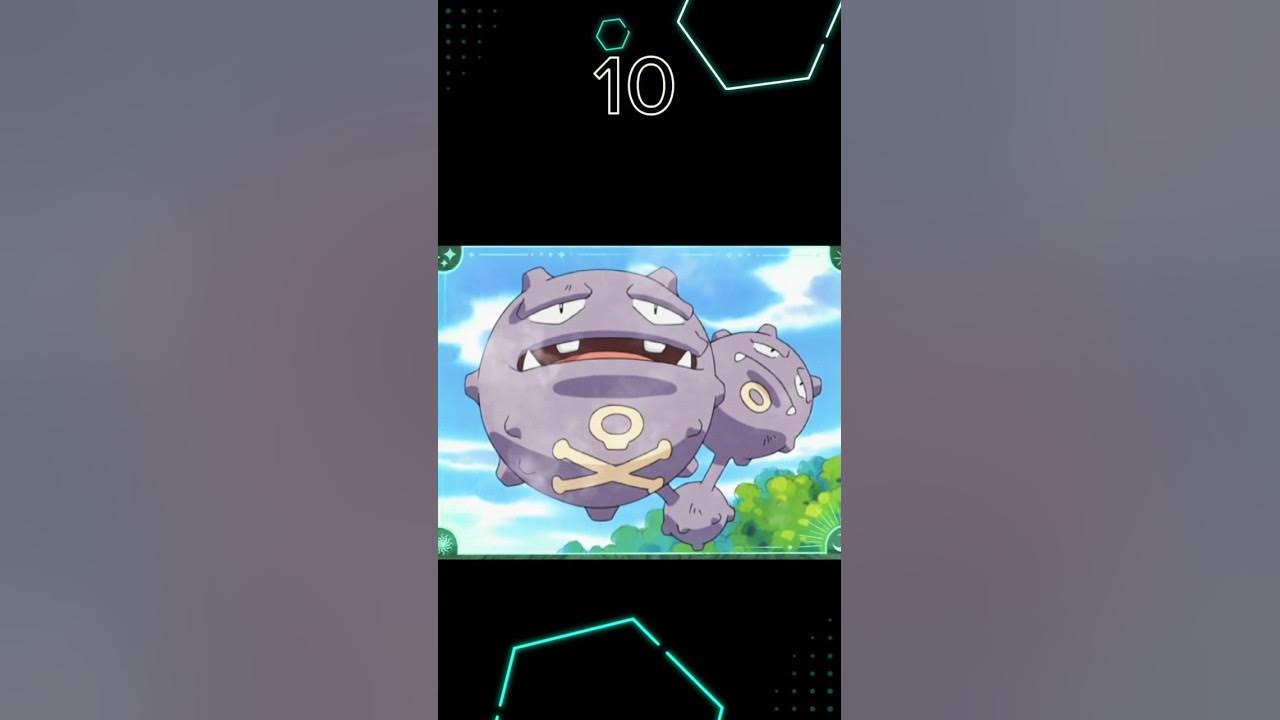 Top 10 Strongest Poison Type Pokemon Most Powerful Pokemon In The Worldshorts Pokemon