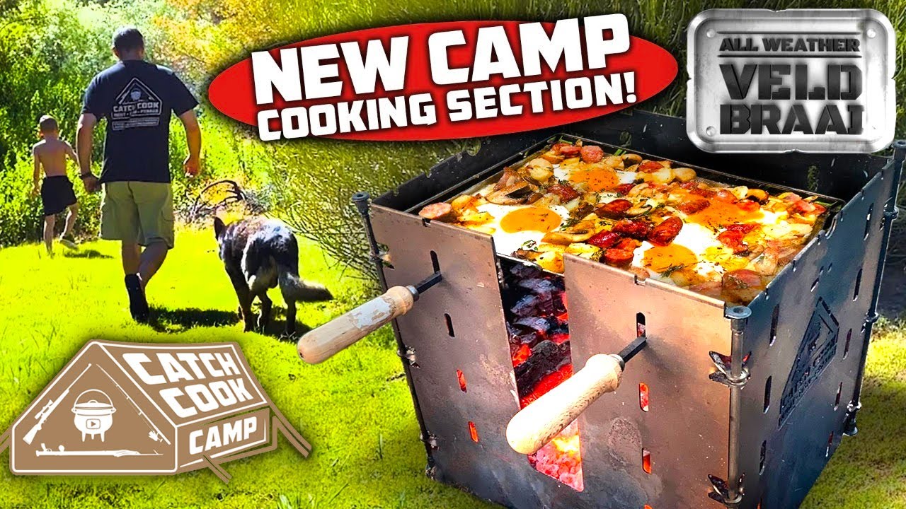 Bush Breakfast Braai Camp Cooked On All Weather Veld Braai - YouTube