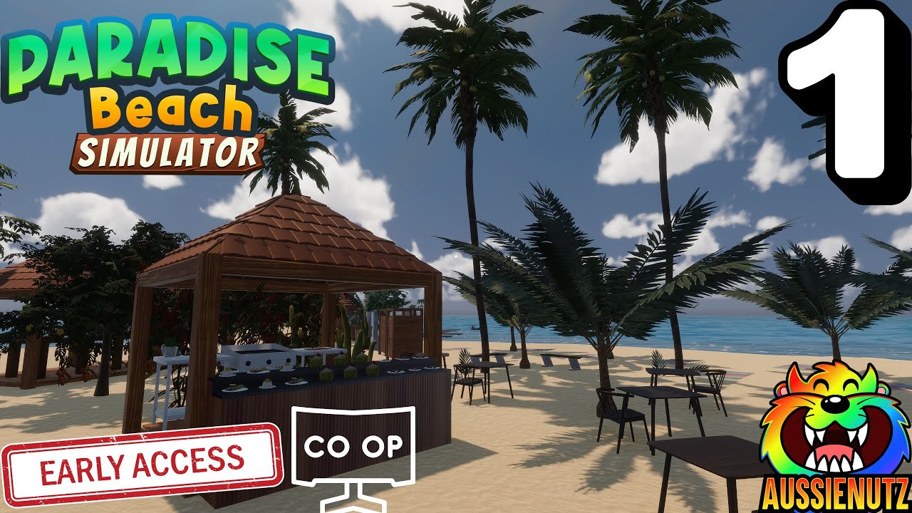 Escaping to Paradise 🏝️ | Cozy Couple Vibes in Paradise Beach Simulator ...