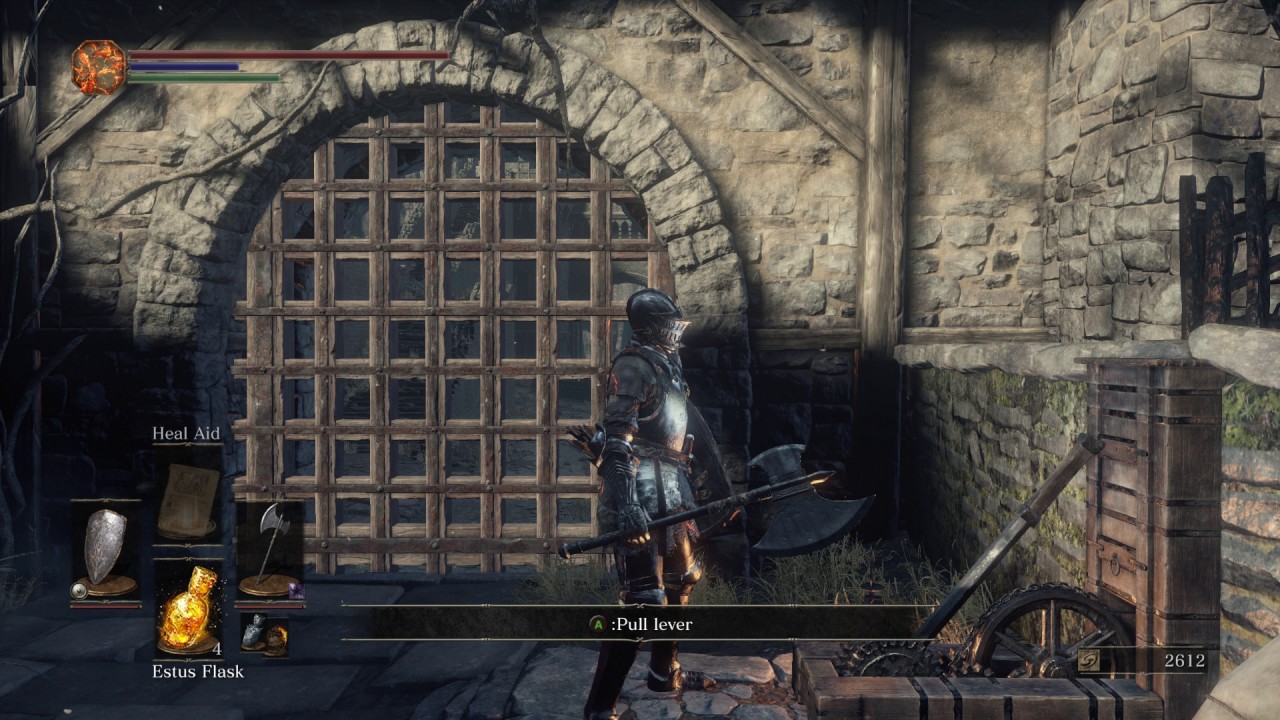 Dark Souls III Gate texture fail - YouTube
