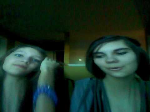 tiffany/chloe webcam fun! - YouTube