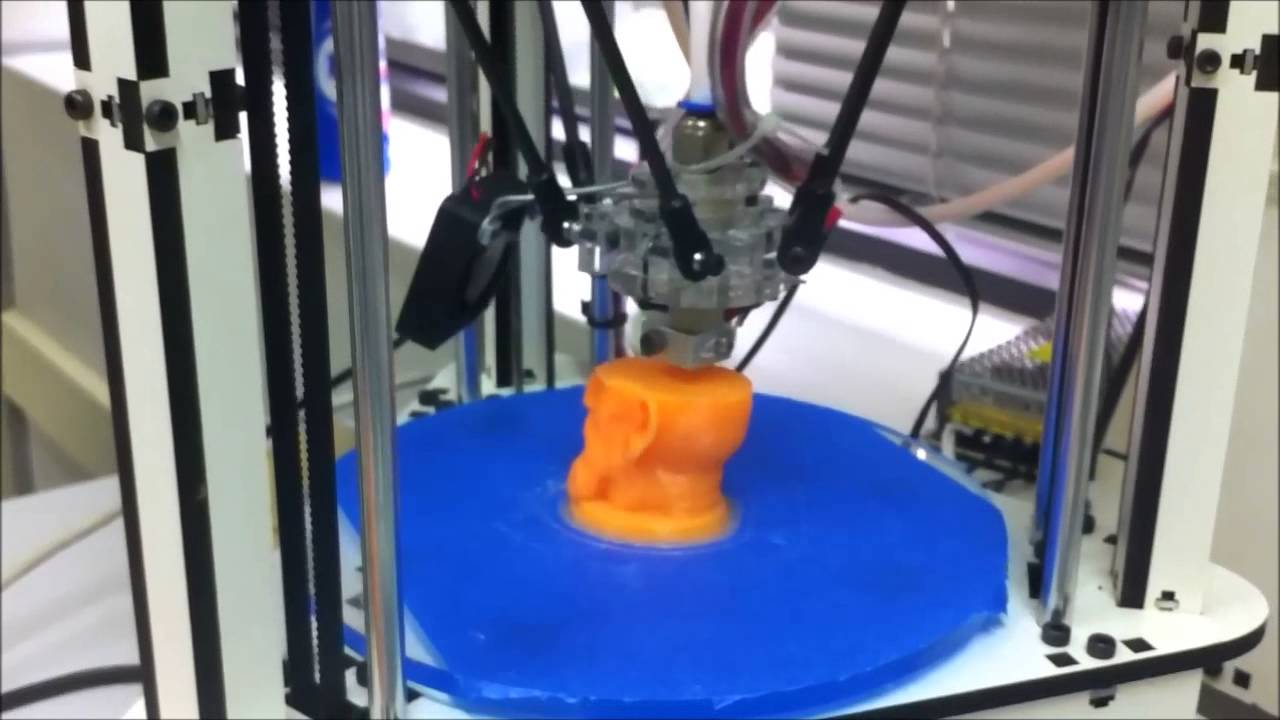 Impressora 3d - Delta Mini - YouTube