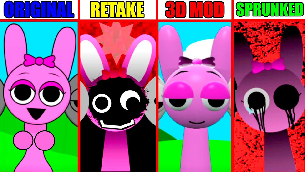 Incredibox Sprunki but ONLY PINKI in ALL Different Mods - YouTube
