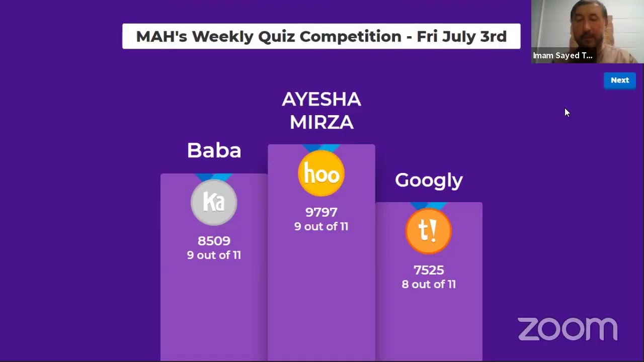 Weekly Kahoot Competition - YouTube