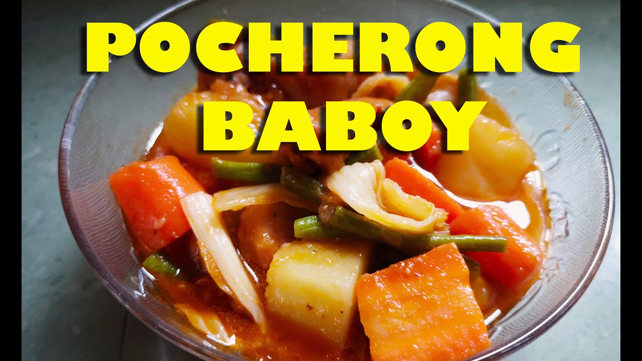 Pork Pochero | Delicious Pinoy Recipe - YouTube