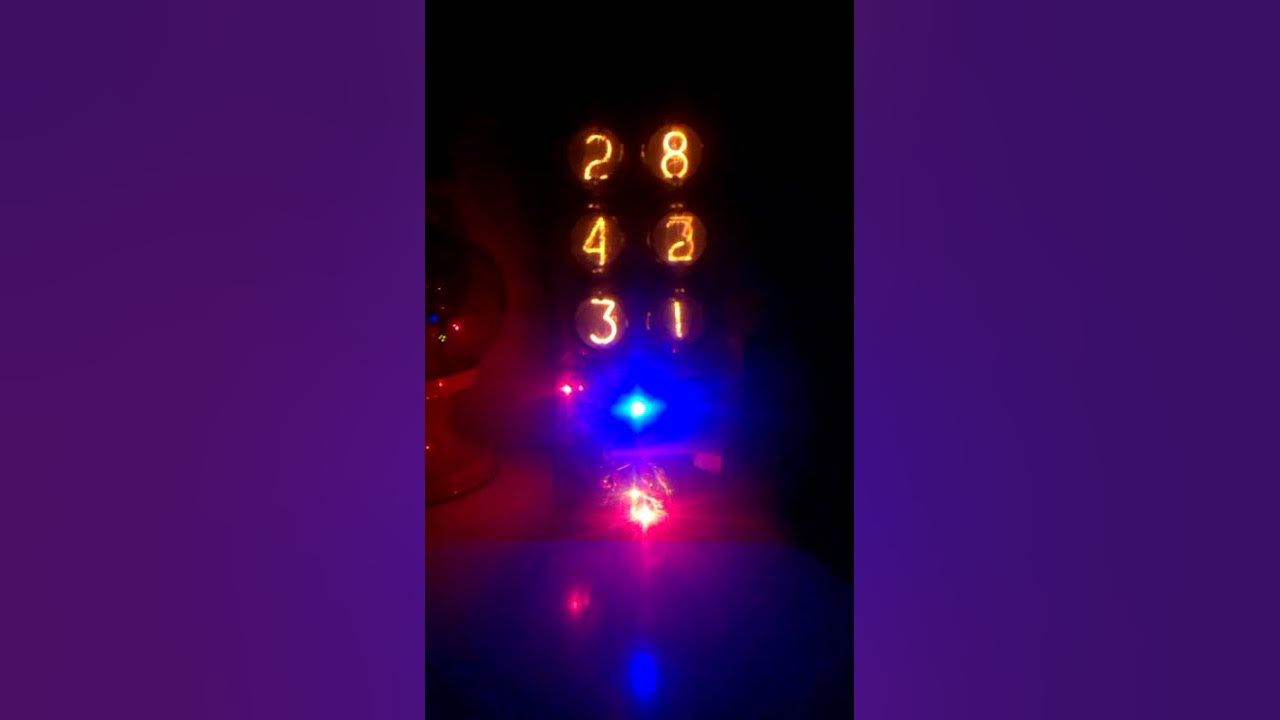 6 Digit Arduino Nixie Clock Prototype 3 - YouTube