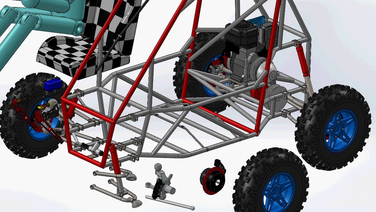 BAJA CAR ASSEMBLY - YouTube