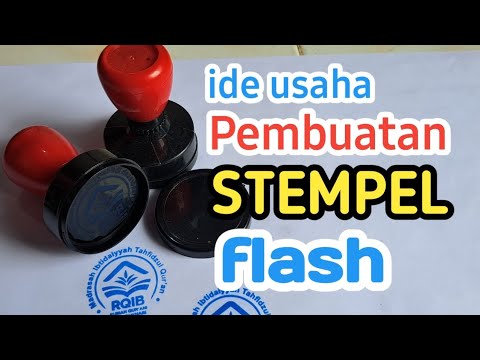 Cara membuat stempel flash - YouTube