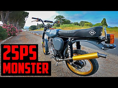 Simson mit illegalem Tuning - DIE ERSTE FAHRT!!