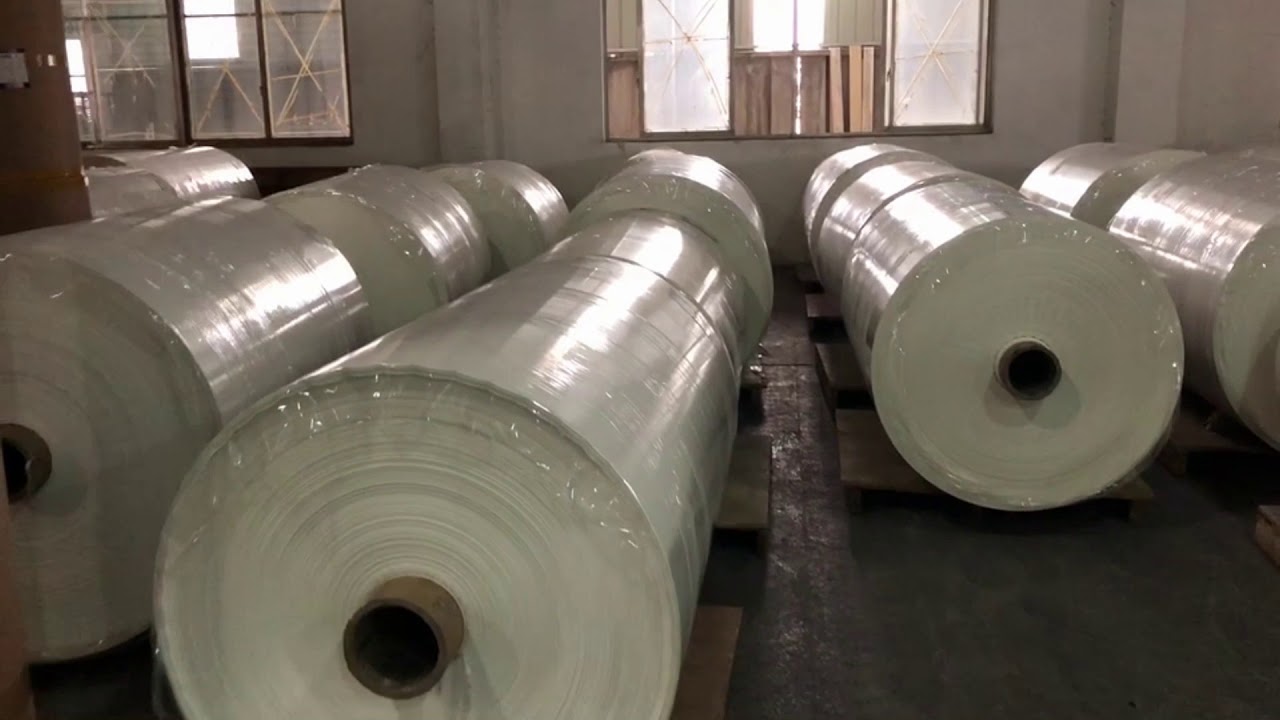 Jumbo Rolls Sublimation Transfer Paper for Large Format Printing - YouTube