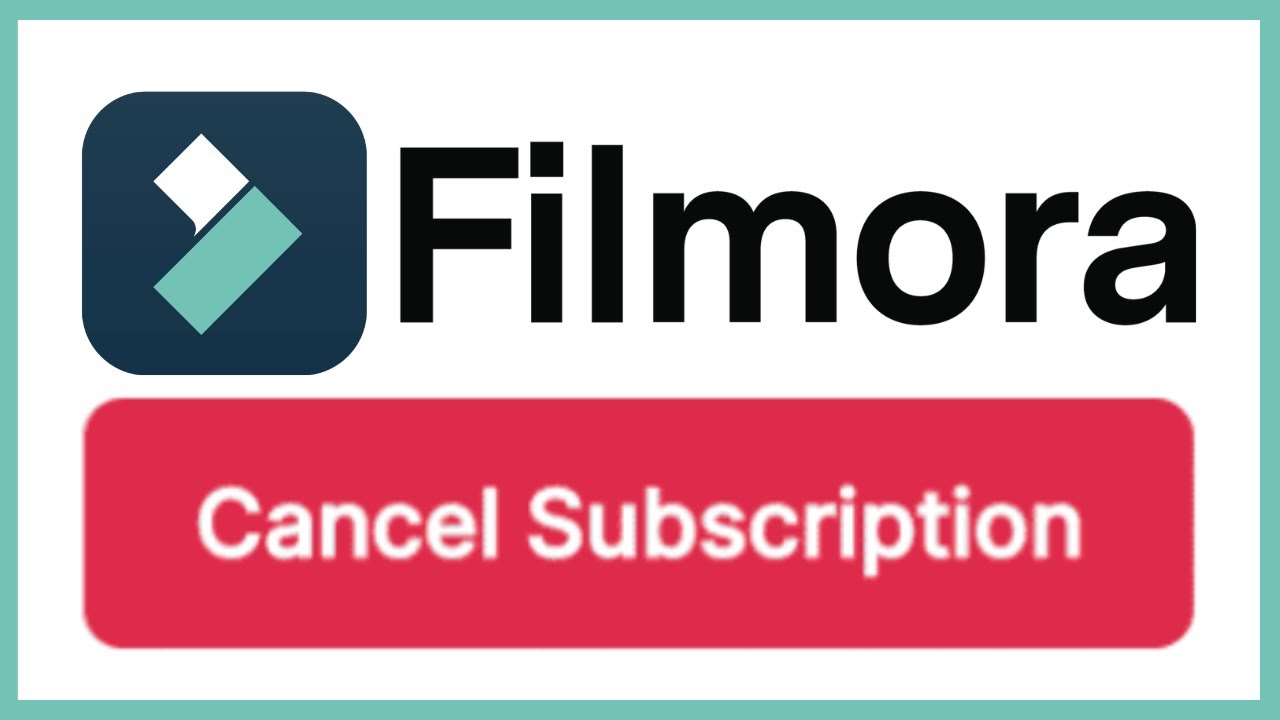 How To CANCEL Wondershare Filmora Subscription (QUICK & EASY) 2025 ...