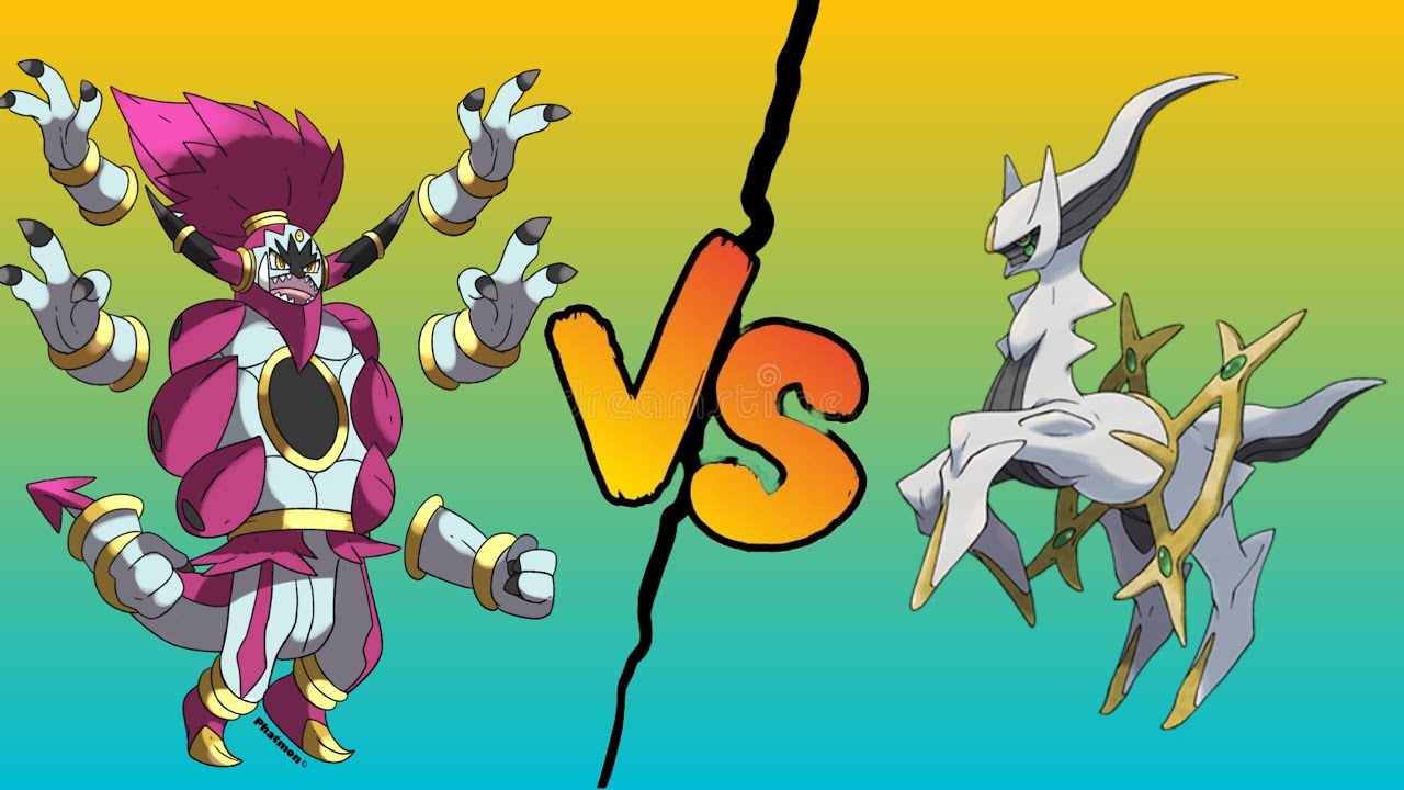Hoopa Unbound V/S Arceus | Who will win the battle | - YouTube