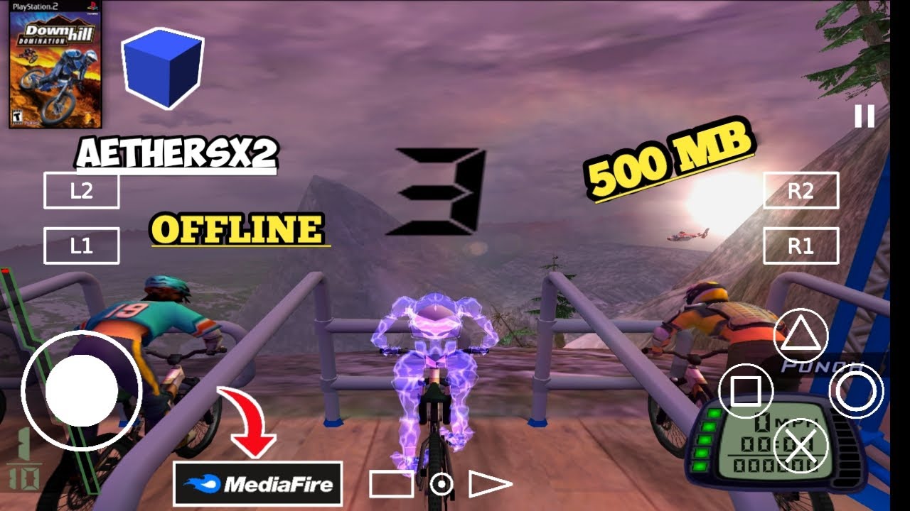 Cara Pasang Game DOWNHILL PS2 Di Android Emulat0r Aethersx2 Savedat4 ...
