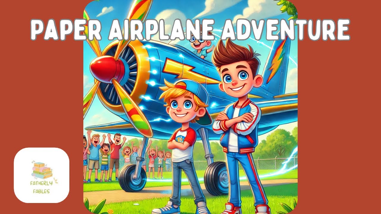 Paper Airplane Adventure - Stories For Kids - YouTube