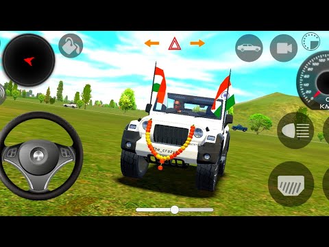 4x4 thar modified game!! white thar game!! car wala game!! car racing ...