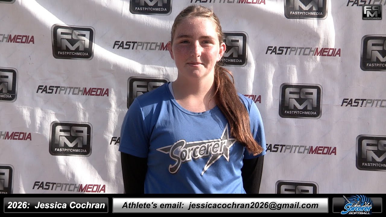 2026 Jessica Cochran 4.0 GPA - Pitcher Softball Recruiting Video ...