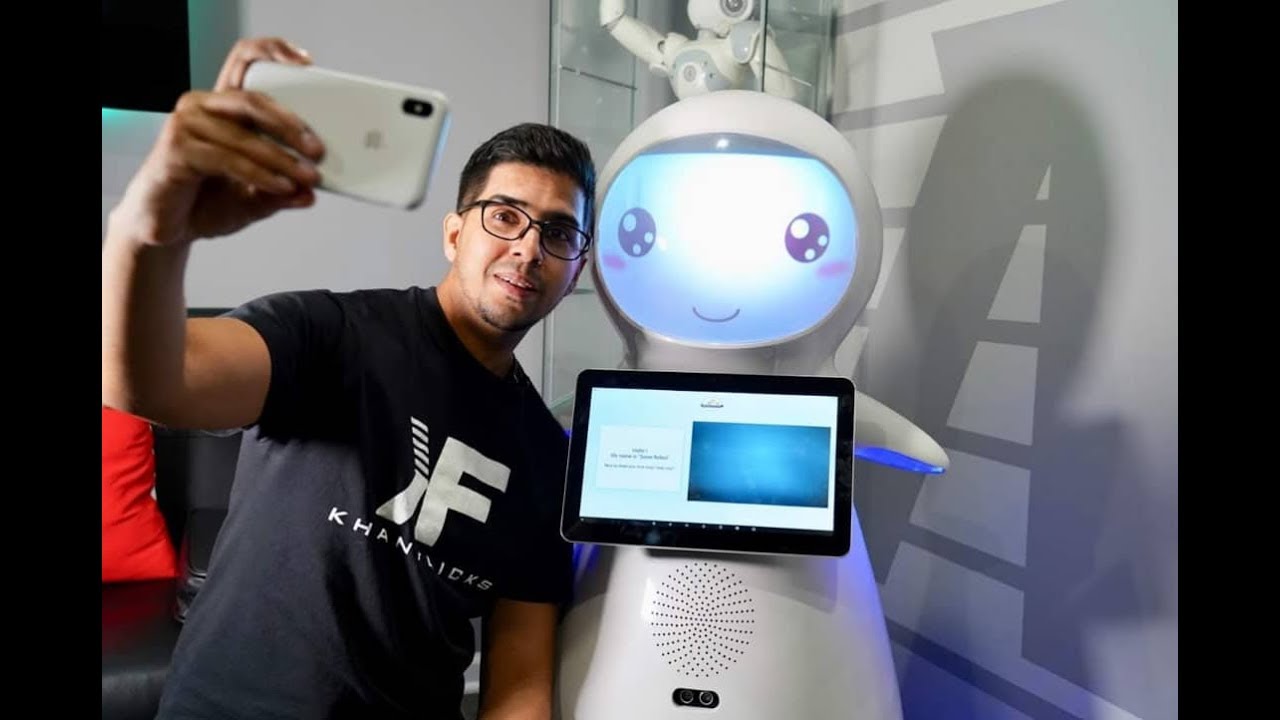 Unbox Sonw Robot Made by Khan Flicks from Chicago, USA - YouTube