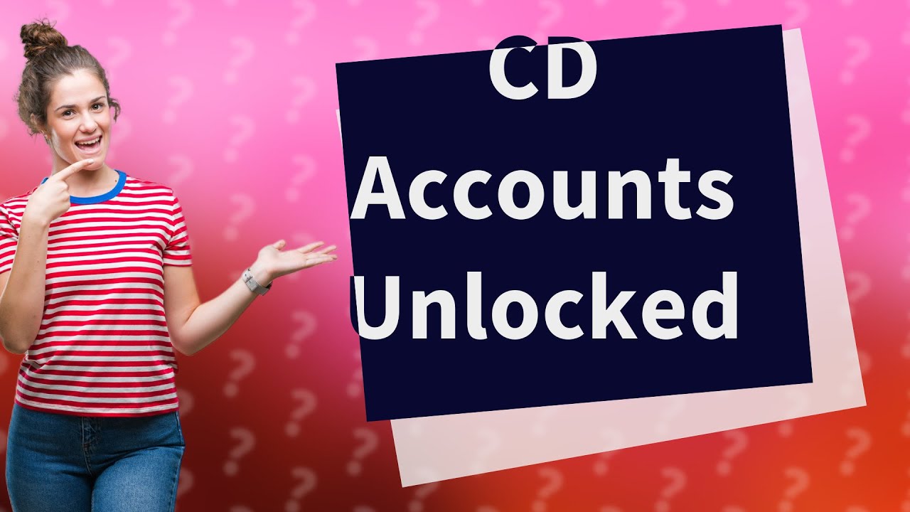 What is the point of a CD account? - YouTube