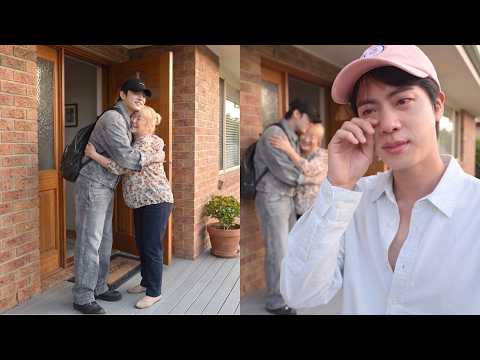 Jin BTS Couldn’t Hold Back His Tears! Seeing Jungkook Hugging His Mother, ARMY Was Moved!
