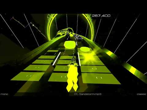 Darude - Sandstorm - Audiosurf 2 (High Score)