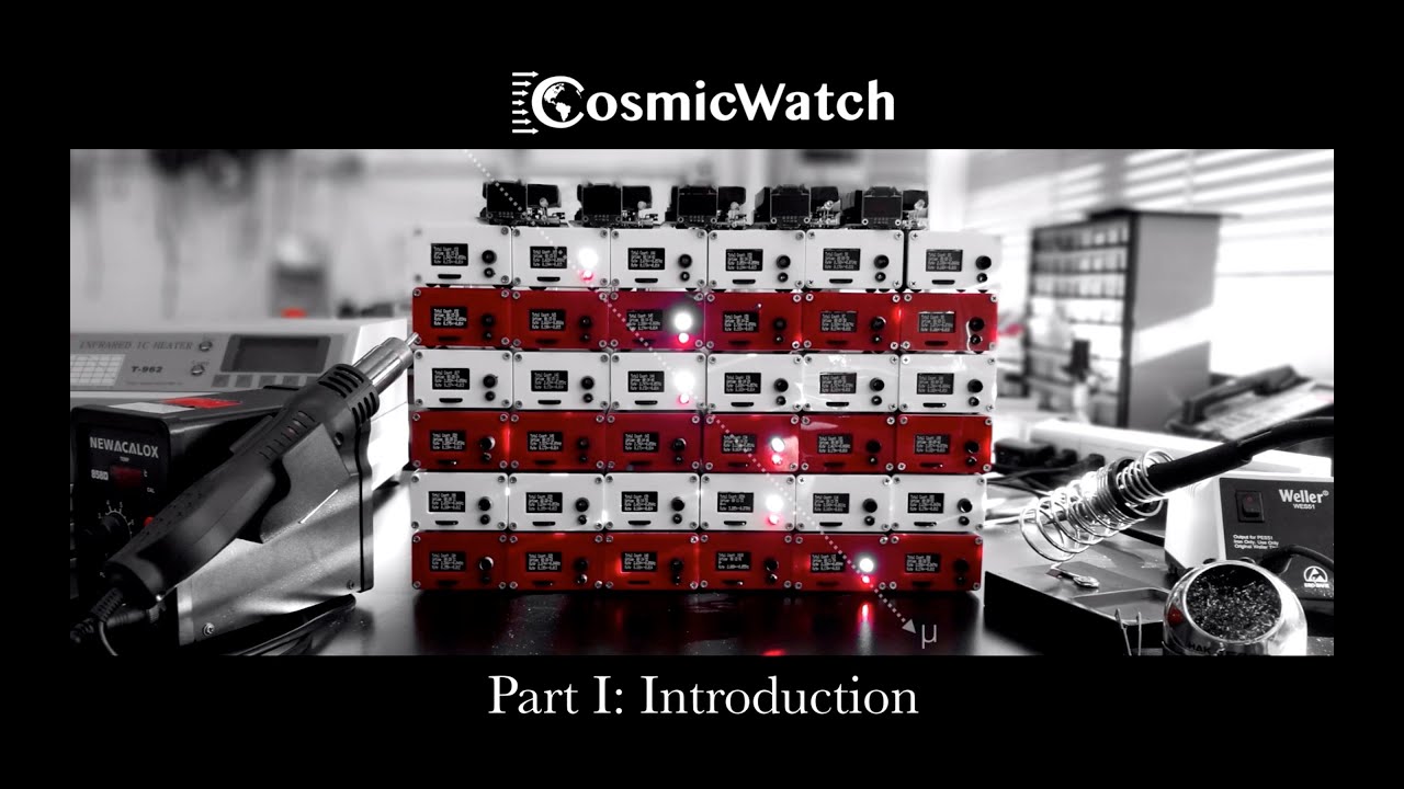 CosmicWatch (v3) -- Part I: Introduction - YouTube