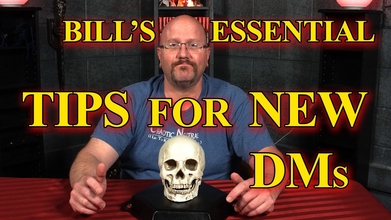 Tips for New DMs - the essentials for GMs and DMs for RPGs - YouTube