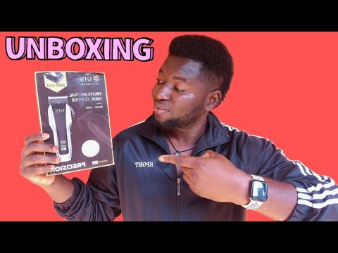 UNBOXING: GTS Rechargeable Professional Hair Clipper - YouTube