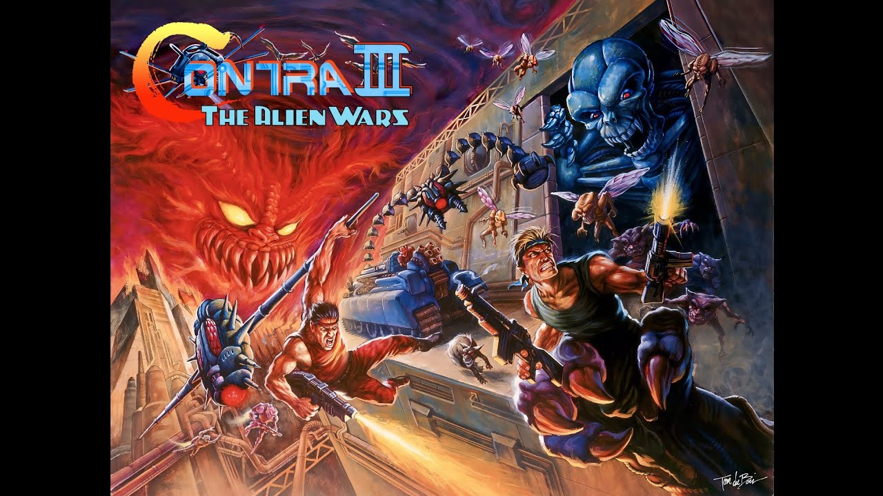 Contra III: The Alien Wars (SNES) OST: 04 - Stage 2: Tearing Up The ...