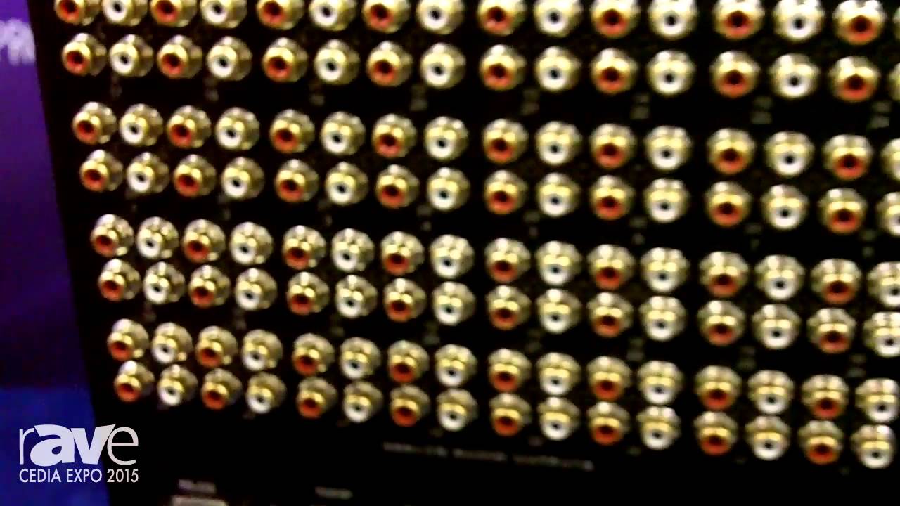 CEDIA 2015: Zektor Introduces Brand New ProAudio 32 DSP Preamp Audio Matrix - YouTube