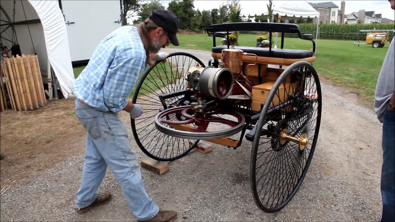 Mercedes Benz | world's 1st car | steam engine | starting now| 1886 to ...