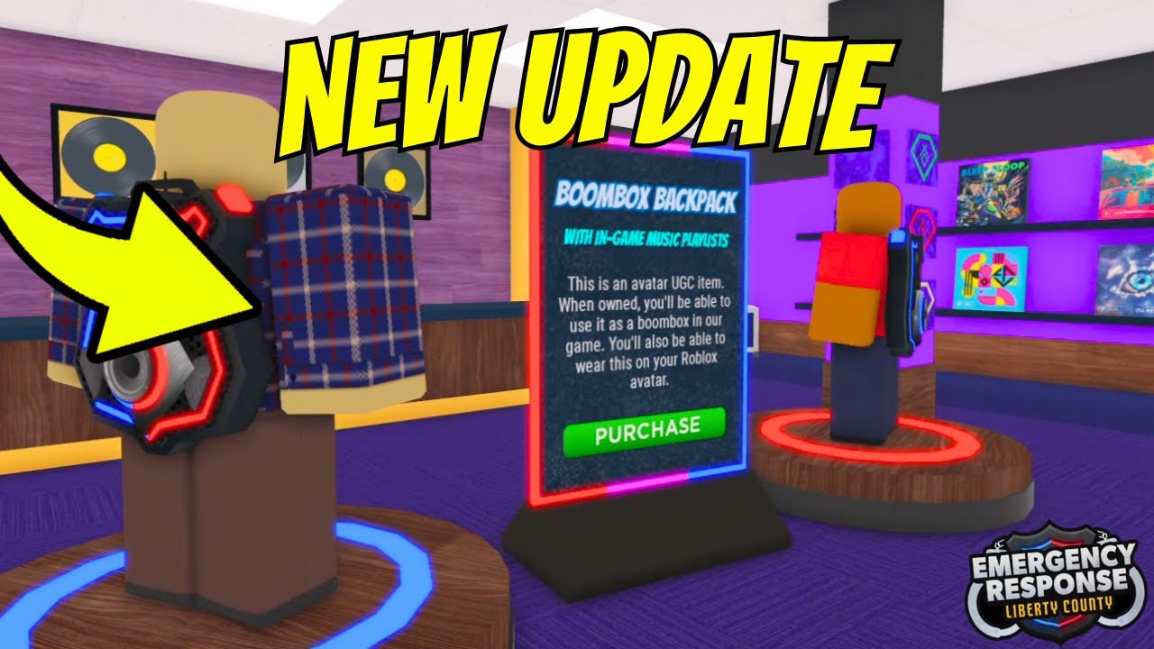 New ERLC Update - New Fire Tower, UGC Boombox and More!!! - YouTube