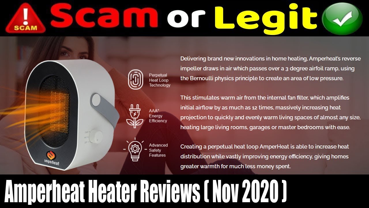 Amperheat Heater Reviews {November 2020} Another Scam Product or Legit ...