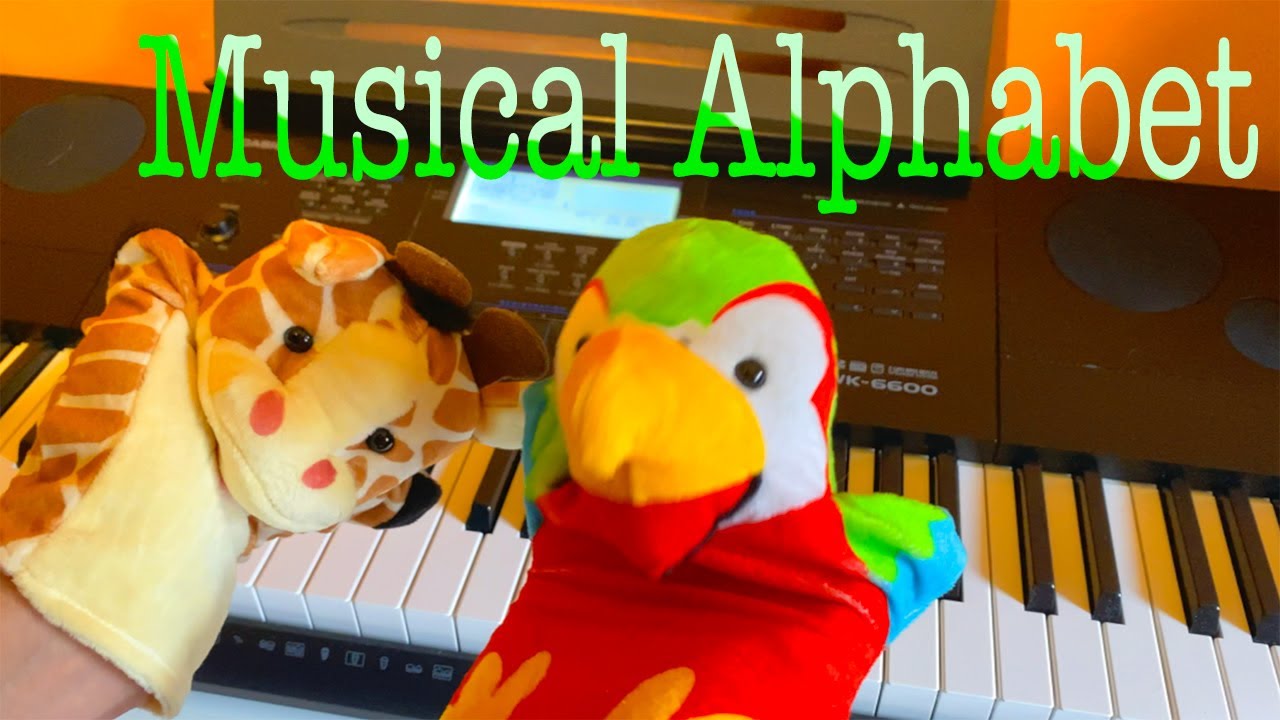 Musical Alphabet with Gary the Giraffe | Educational Videos for Kids ...