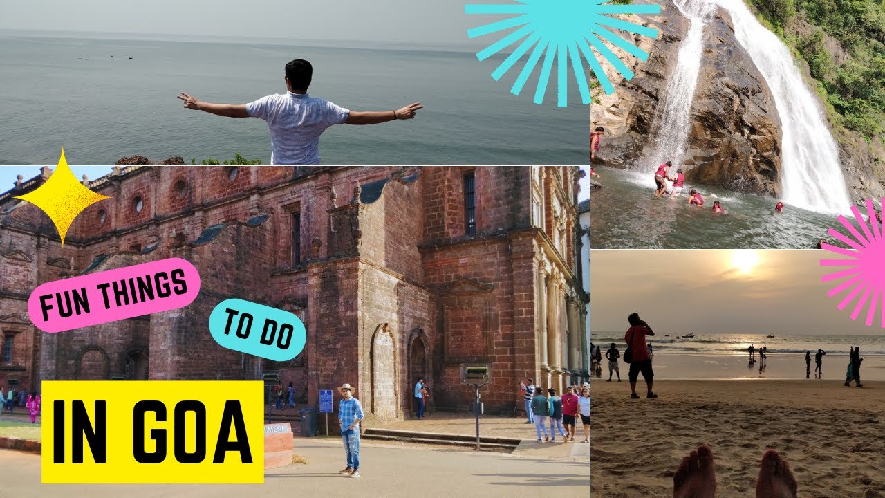 Chalo Chle Goa! || Goa Tour | Beach | Church | Fort | Dudhsagar ...