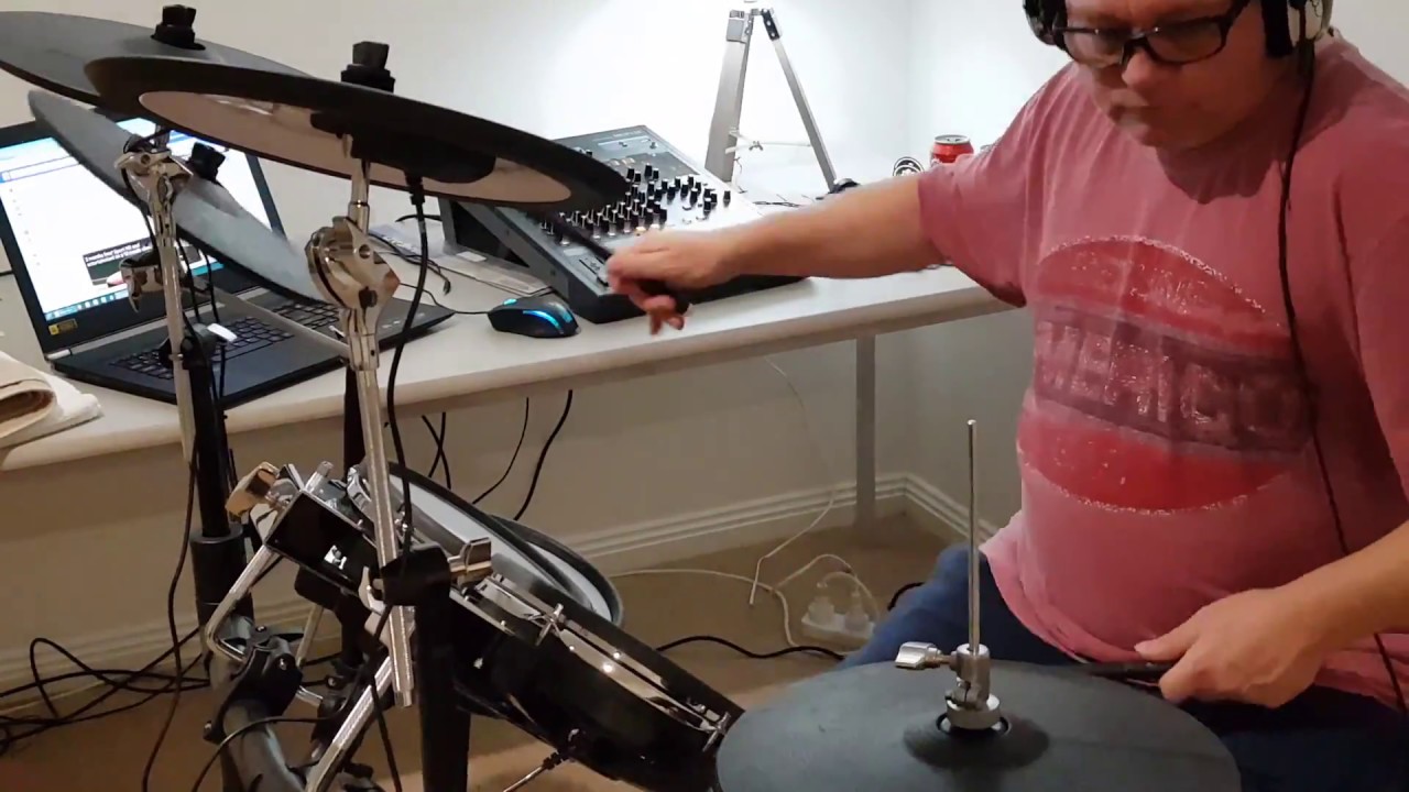 Stevo Playing - Electronic Drum Cover Steve Perry - Oh Sherry - YouTube