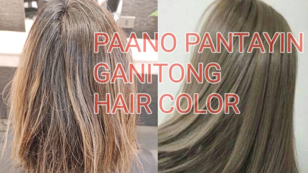PAANO mag cover Ng white hair- at magpantay Ng hair color - YouTube