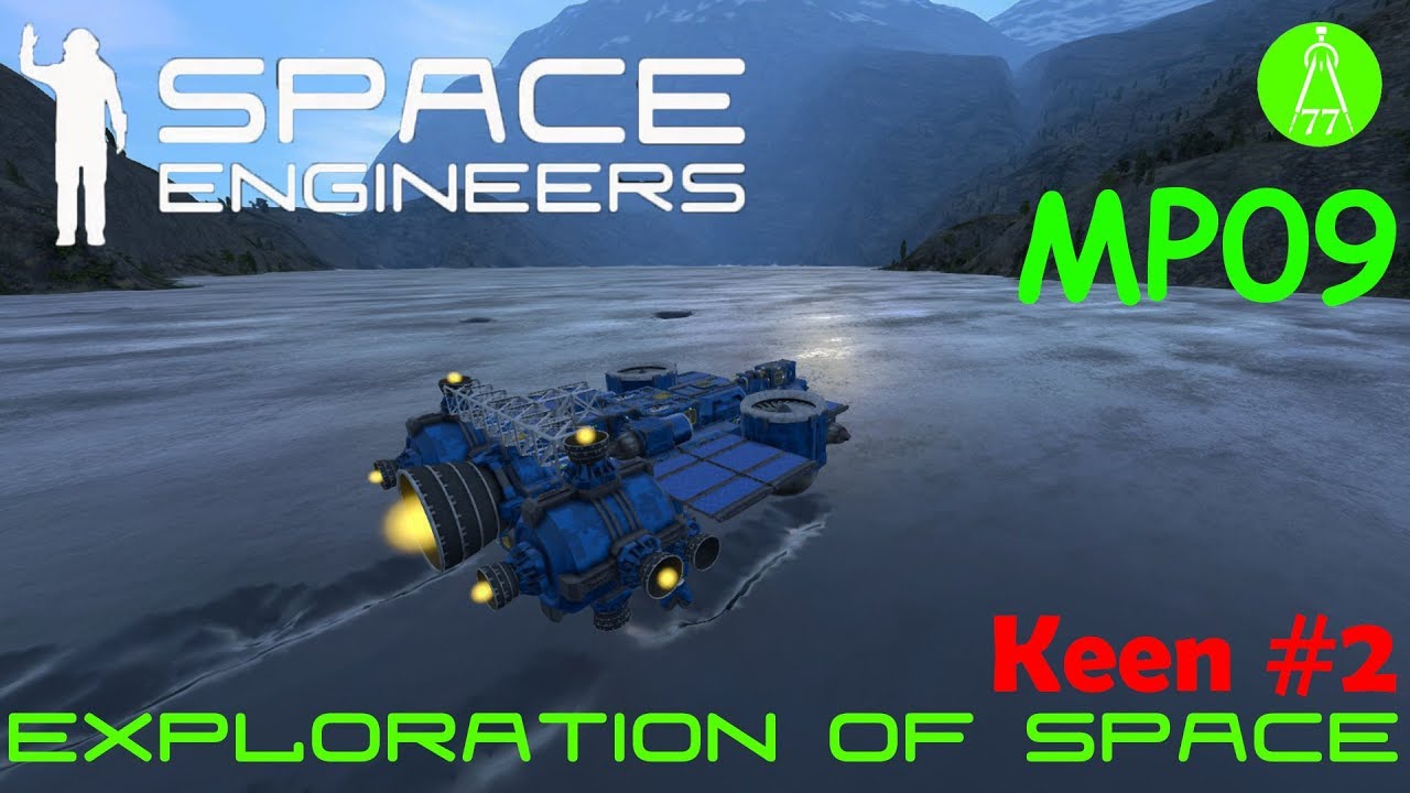 Space Engineers: KEEN CZ#2 server - 09. Stěhuji se do jeskyně, Hydro ...