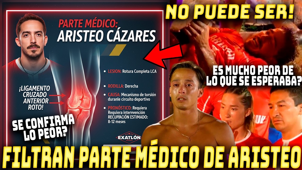 ATENCIÓN ⚠️ FILTRAN PARTE MEDICO DE LA LESION DE ARISTEO Y ES MUCHO ...