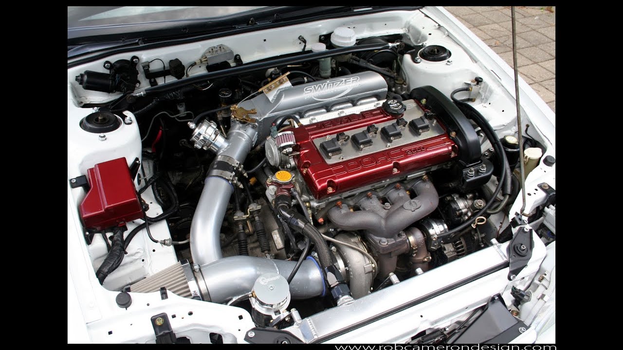 My turbo DSM 24lbs boost - YouTube