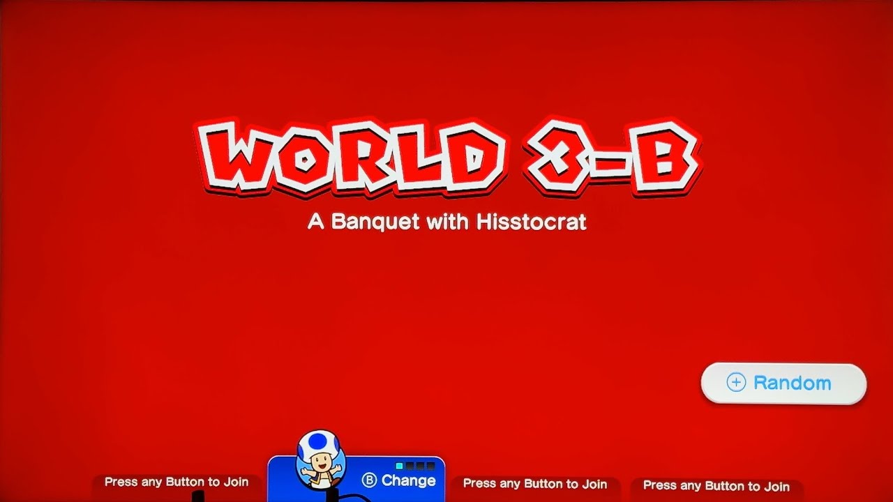 Super Mario 3D World, World 3-B: A Banquet with Hisstocrat - YouTube