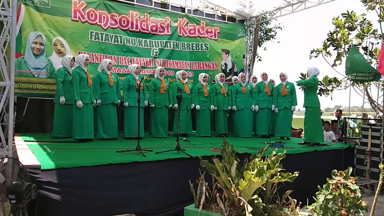 Mars Fatayat NU oleh Padus Fatayat NU Brebes - YouTube