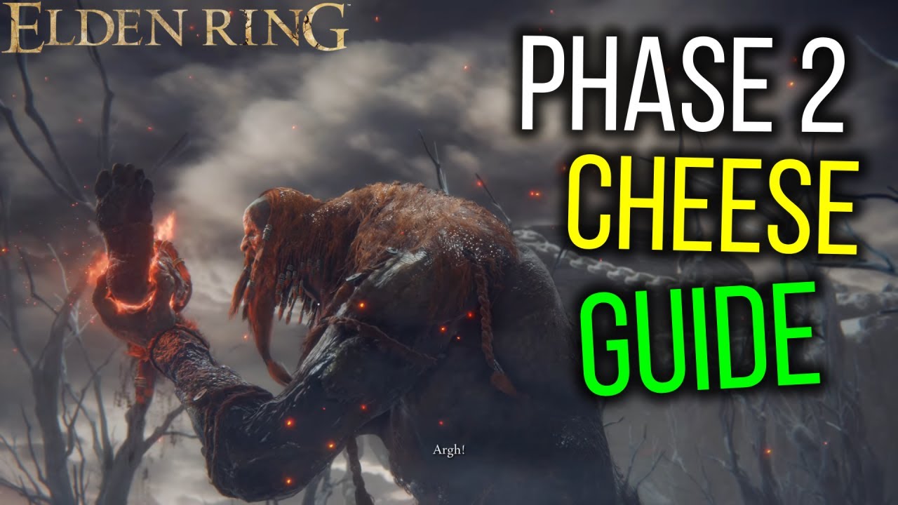 Elden Ring - Fire Giant Phase 2 Cheese Guide (Works Patch 1.04.1) - YouTube