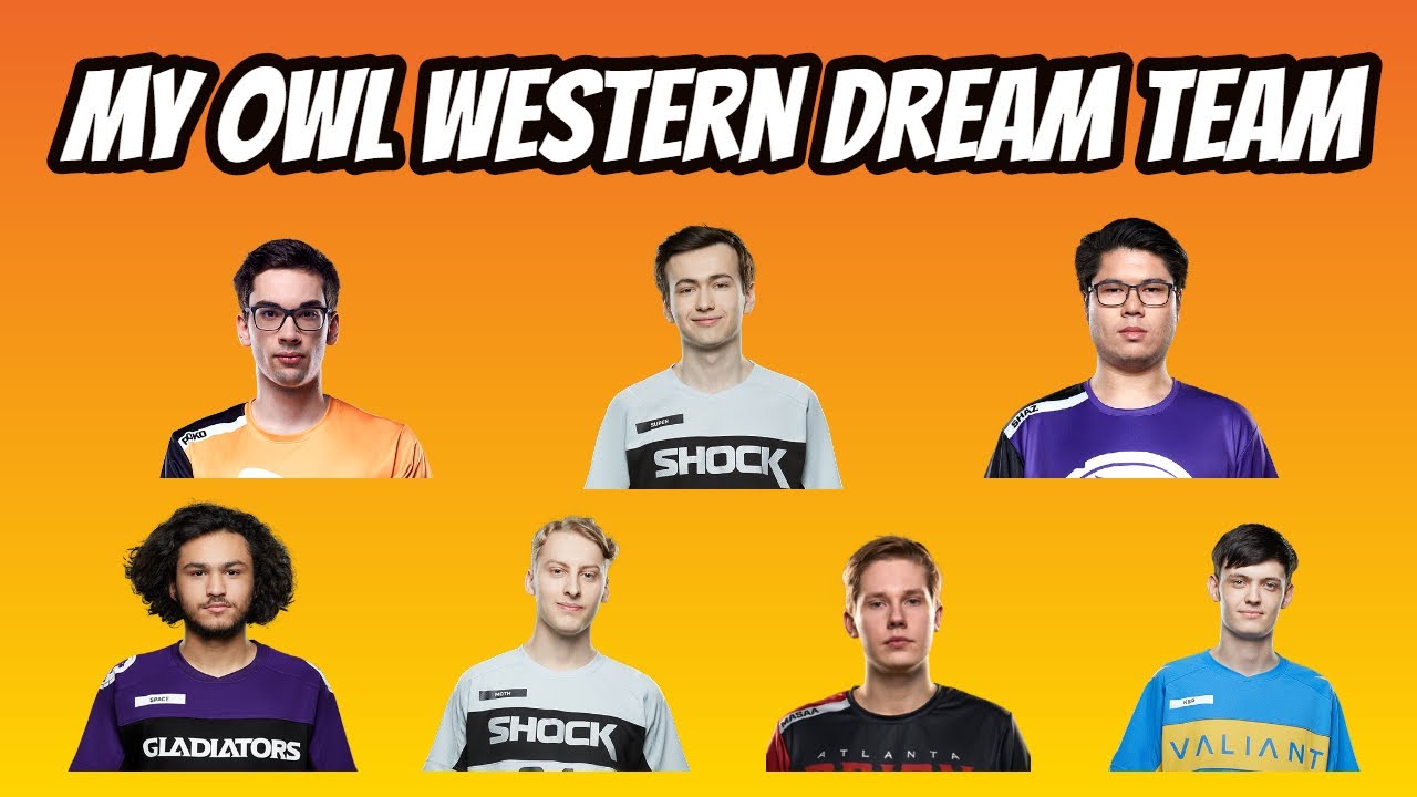 My Overwatch League Western Dream Team - YouTube