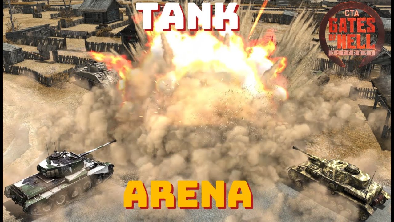 TANK ARENA (T34 vs COMET 1 vs PZ4 vs M4) - YouTube