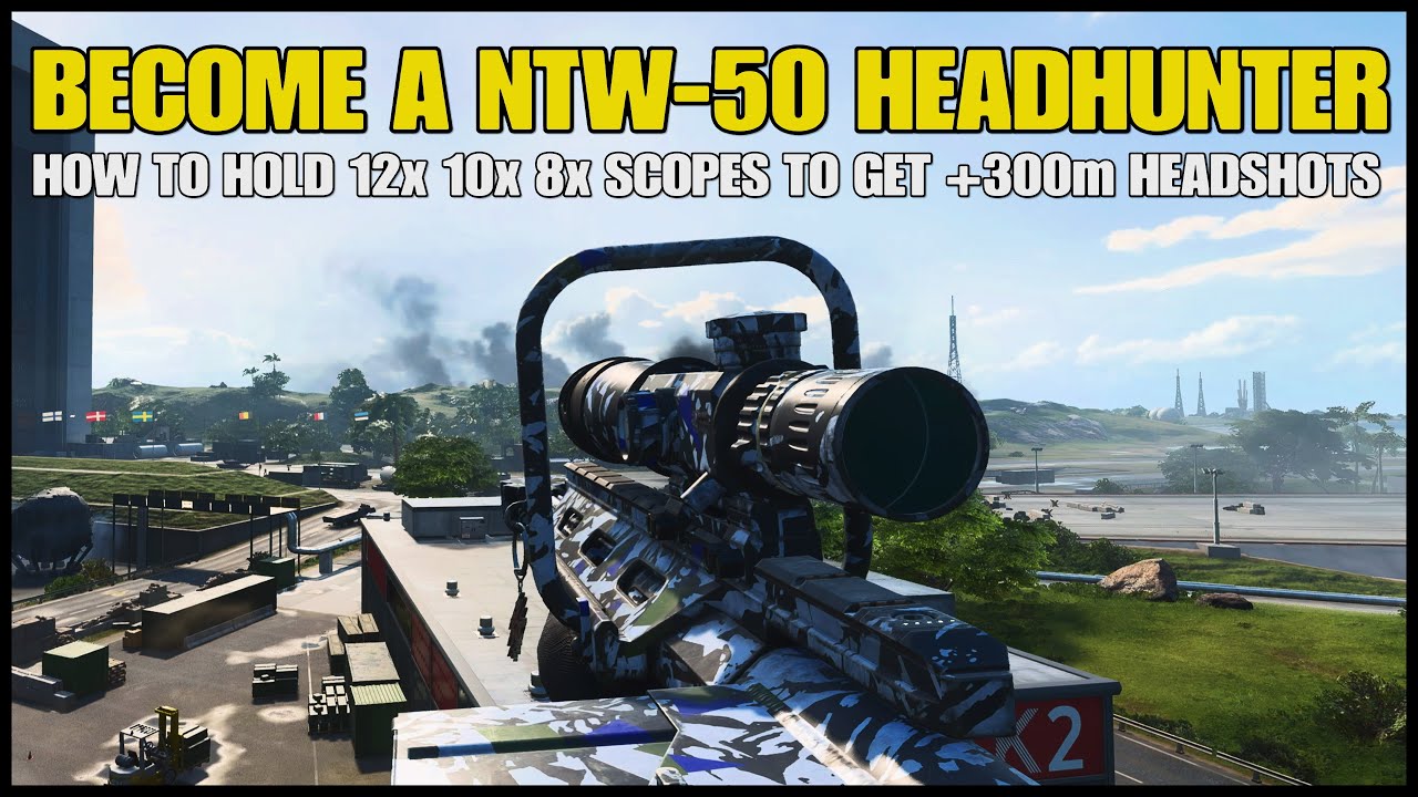 How to HEADSHOT with THE NTW-50 12x SCOPE in Battlefield 2042 - YouTube