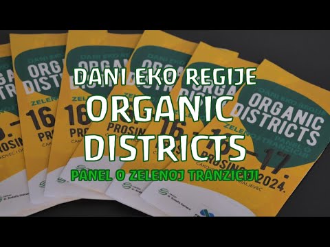 Dani Eko Regije – panel o zelenoj tranziciji - YouTube
